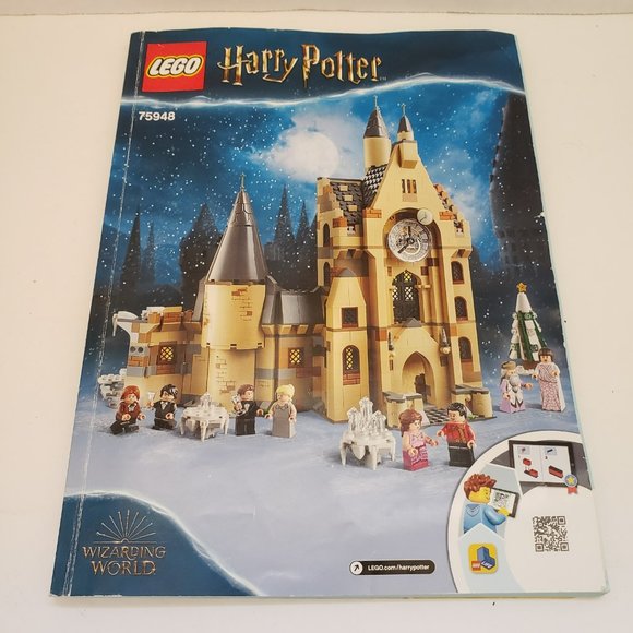 Lego | Games | Lego Harry Potter Hogwarts Clock Tower 75948 Guidebook ...